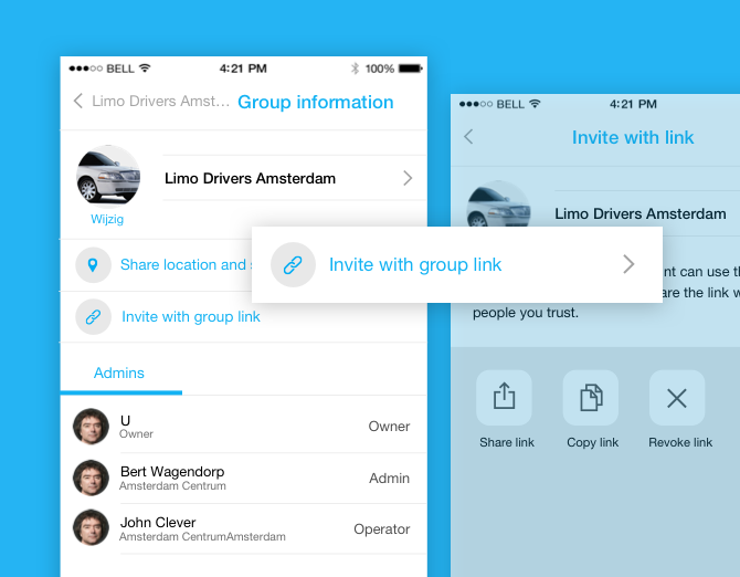 How do I invite all my network at once? – YourDriverApp